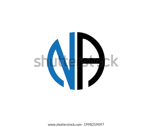 Na Letter Logo Design Creative Modern Stock Vector (Royalty Free ...