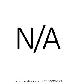 Na Text Report Abuse Icon Vector Stock Vector (Royalty Free) 1436006522 ...