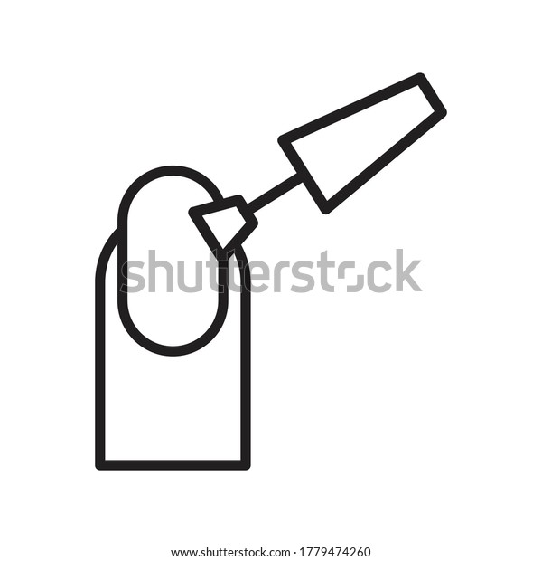 777 Nail Technician Icon Images, Stock Photos & Vectors | Shutterstock
