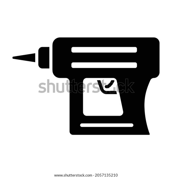 Nail Gun Icon Vector Design Template Stock Vector (Royalty Free ...