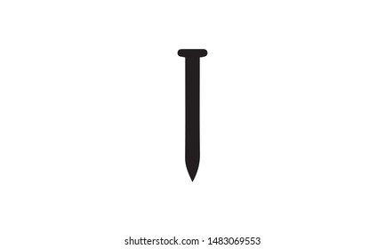 Metal Nail Icon Stock Vector (Royalty Free) 286663238