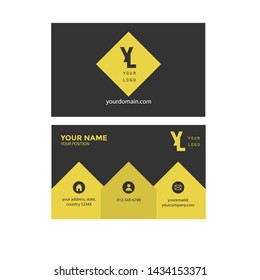 Name Card Vector Graphic Design Stock Vector (Royalty Free) 1434153371 ...