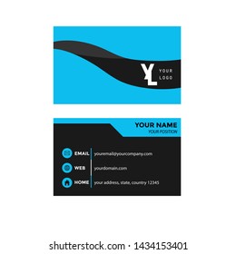 Name Card Vector Graphic Design Stock Vector (Royalty Free) 1434153401 ...