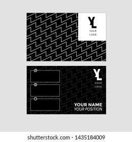 Name Card Vector Graphic Design Stock Vector (Royalty Free) 1435184009 ...