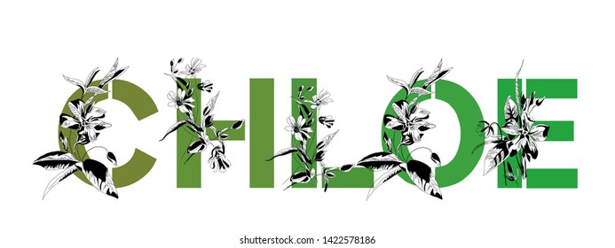 125 Chloe name Images, Stock Photos & Vectors | Shutterstock