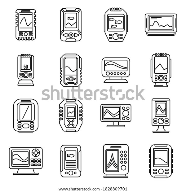 Name Icons Set Outline Set Name Stock Vector (Royalty Free) 1828809701 ...