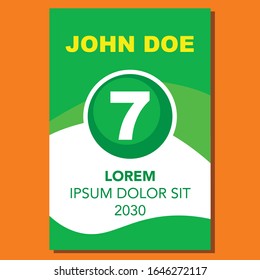 Name Tag Event Simple Design Stock Vector (Royalty Free) 1646272117 ...