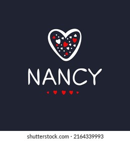 59 Nancy name image Images, Stock Photos & Vectors | Shutterstock