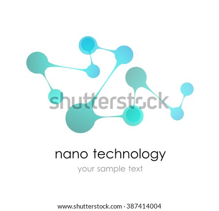 Nano Logo Nanotechnology Template Design Logo Stock Vector (Royalty ...