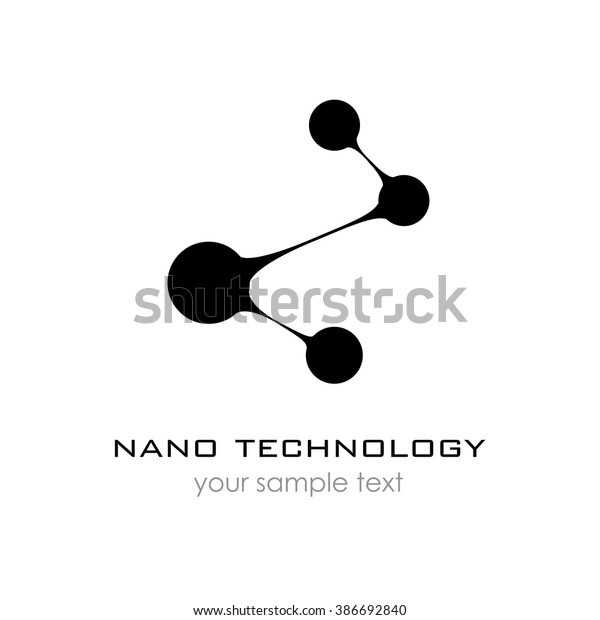 Nano Logo Nanotechnology Template Design Logo Stock Vector (Royalty ...