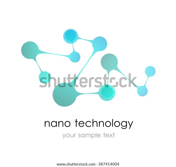 Nano Logo Nanotechnology Template Design Logo Stock Vector (Royalty ...