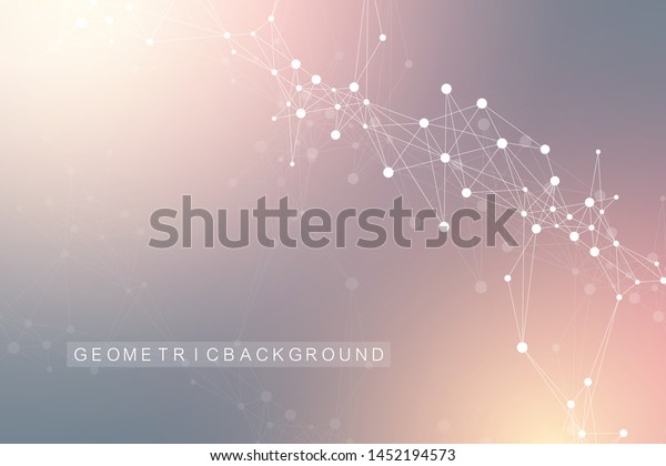 Nano Technologies Abstract Background Cyber Technology Stock Vector ...