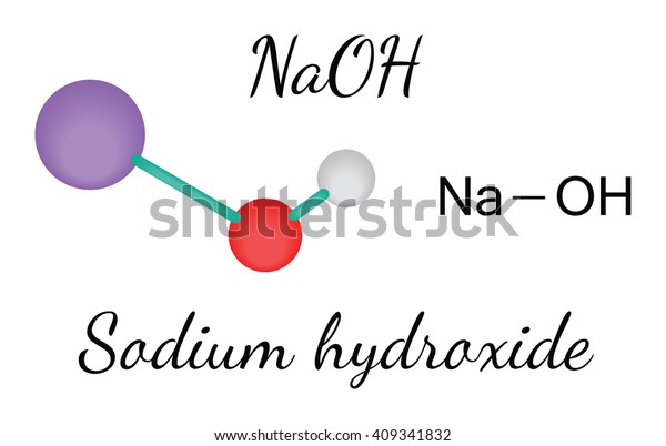 Naoh Molecule 3d