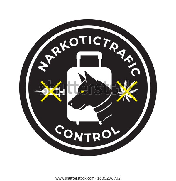 Narcotrafic Vector Logo Anti Narcotics Logo Stock Vector (Royalty Free ...