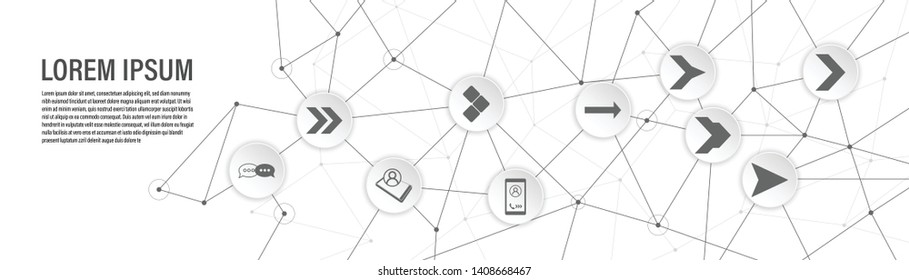 Narrow Arrow Icon Web Set Stock Vector (Royalty Free) 1408668467 ...