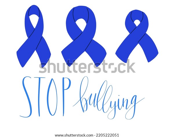 National Bullying Prevention Month October Web Stock Vector Royalty