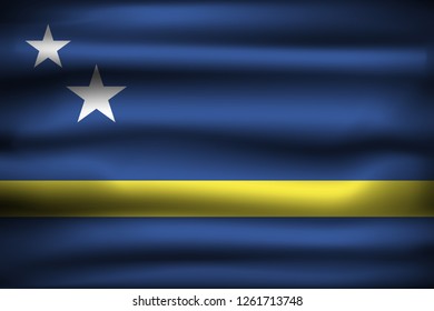 National Flag Cw Front View Official Stock Vector (Royalty Free ...