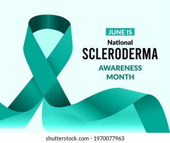 National Scleroderma Awareness Month Vector Illustration Stock Vector ...