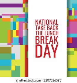 4,205 Lunch break poster Images, Stock Photos & Vectors | Shutterstock