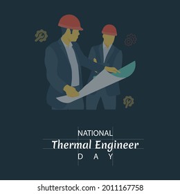 National Thermal Engineer Day Vector Illustration Stock Vector (Royalty ...