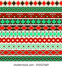 Native American Border Patterns Stock Vector (Royalty Free) 192527669 ...