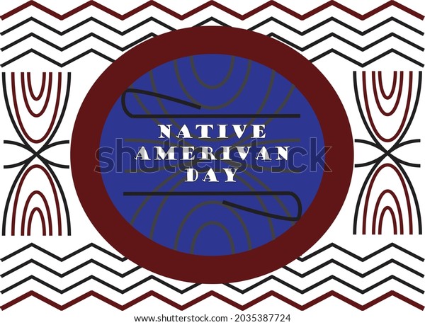 Native American Day Holiday Us States Stock Vector (Royalty Free ...