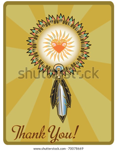 Native American Indian Medicine Shield Ray Stock Vector (Royalty Free ...