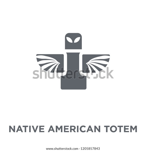 Native American Totem Icon Native American Stock Vector (Royalty Free ...