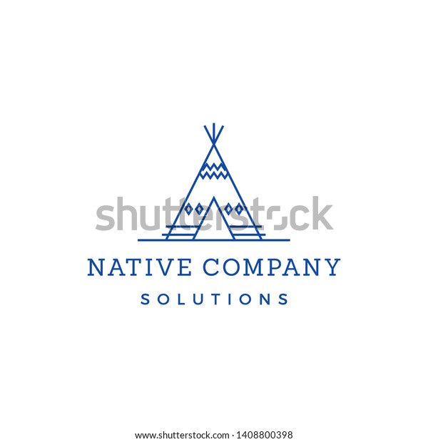 Native Capital Logo Design Inspiration Stock Vector (Royalty Free ...