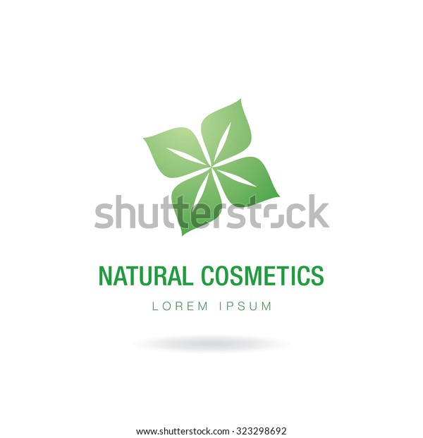 Natural Cosmetics Logo Design Stock Vector (Royalty Free) 323298692 ...