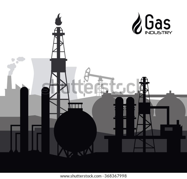 Natural Gas Design Stock Vector (Royalty Free) 368367998 | Shutterstock