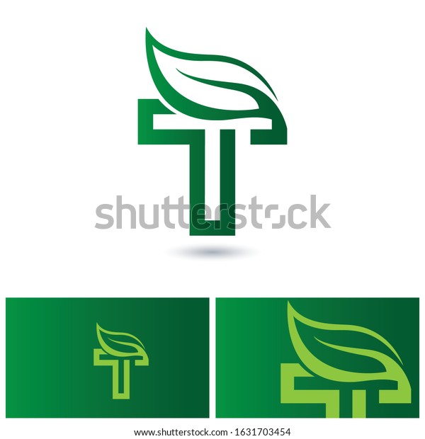 Natural Logo Design Vector Template Green Stock Vector (Royalty Free ...