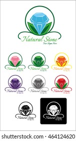 Natural Stone Logo Stock Vector (Royalty Free) 464124620 | Shutterstock