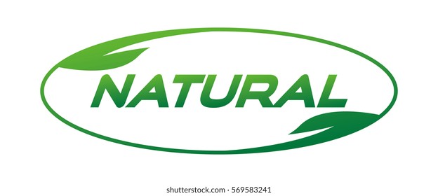 Natural Tag Label Stock Vector (Royalty Free) 569583241 | Shutterstock