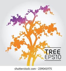 Natural Tree Vector Illustration Stock Vector (Royalty Free) 239041975 ...