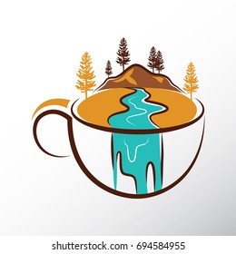 Nature Cup Logo Stock Vector (Royalty Free) 694584955 | Shutterstock