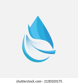 914 Negative space modern water logo Images, Stock Photos & Vectors ...