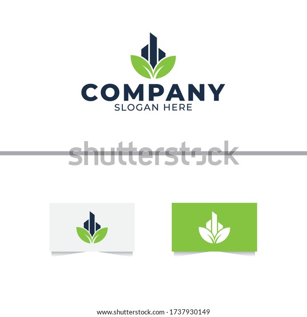 Nature Marketing Logo Design Vector Template Stock Vector (Royalty Free ...