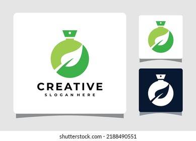 Nature Perfume Logo Template Design Inspiration Stock Vector (Royalty ...