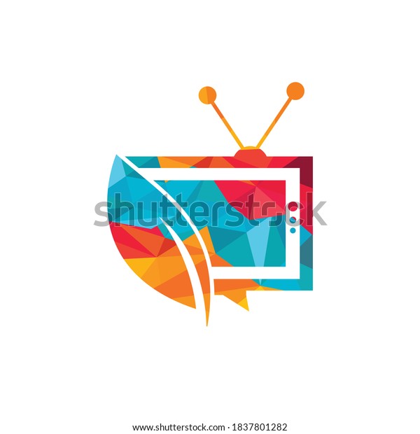 Nature Tv Vector Logo Template Agricultural Stock Vector (Royalty Free ...