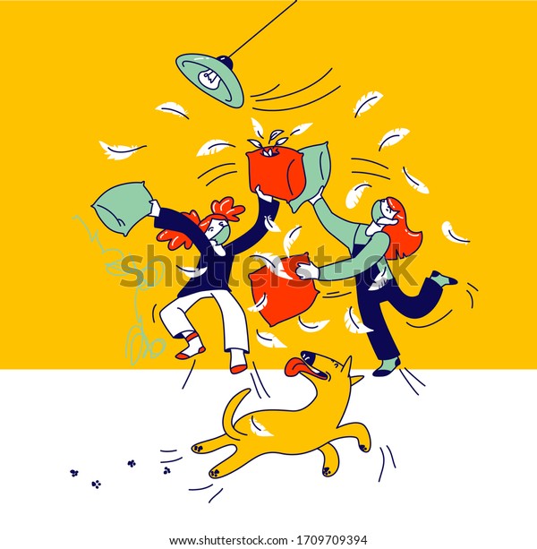 Naughty Hyperactive Children Characters Medical Masks Stock Vector (Royalty Free) 1709709394