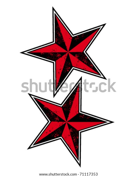 Nautical Stars Stock Vector (Royalty Free) 71117353 | Shutterstock