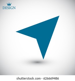 278,930 Map arrow icon Images, Stock Photos & Vectors | Shutterstock