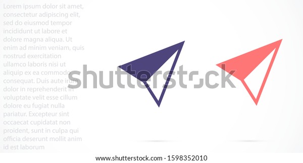 Navigation Icon Sign Design Navigation Base Stock Vector (Royalty Free ...