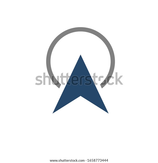 Navigation Logo Vector Modern Template Stock Vector (Royalty Free ...