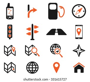 Navigation Simply Vector Icon Set Stock Vector (Royalty Free) 331615727 ...