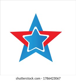 Navigation Star Icon Gradient Style Icon Stock Vector (Royalty Free ...