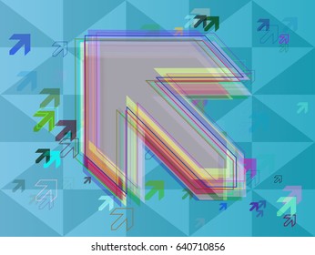 Navigation Texture Stock Vector (Royalty Free) 640710856 | Shutterstock