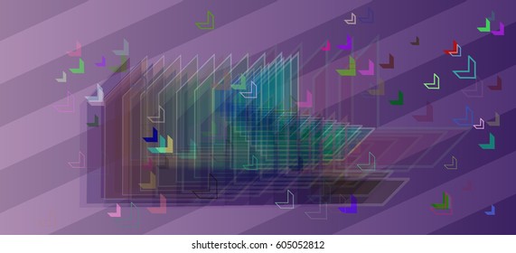 Navigation Texture Idea Stock Vector (Royalty Free) 605052812 ...