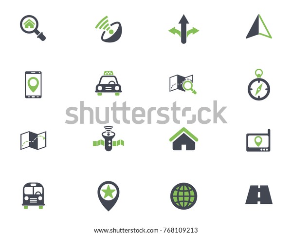 Navigation Vector Icons Your Creative Ideas Stock Vector (Royalty Free ...